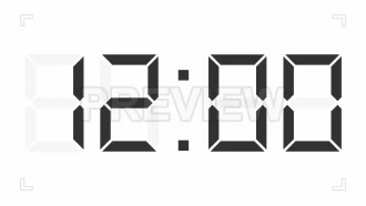 المان ساعت دیجیتالی 24 ساعته - پرو جی اف ایکس